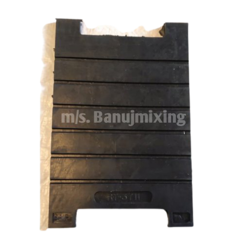 Grooved Rubber Sole Plates Pad For Railway - BANUJ MIXING