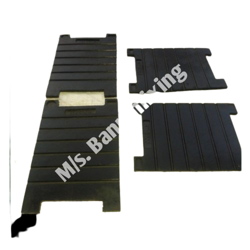 Grooved Rubber Sole Plates Pad For Railway - BANUJ MIXING Grooved Rubber Sole Plates Pad For Railway - BANUJ MIXING